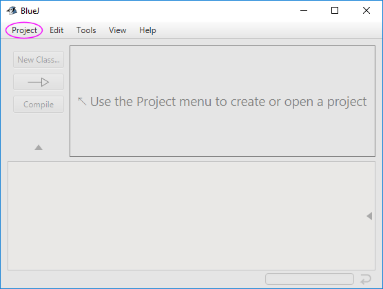 Setting up BlueJ on your university computer account