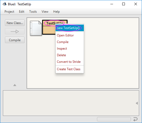 Setting up BlueJ on your university computer account