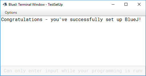 Setting up BlueJ on your university computer account